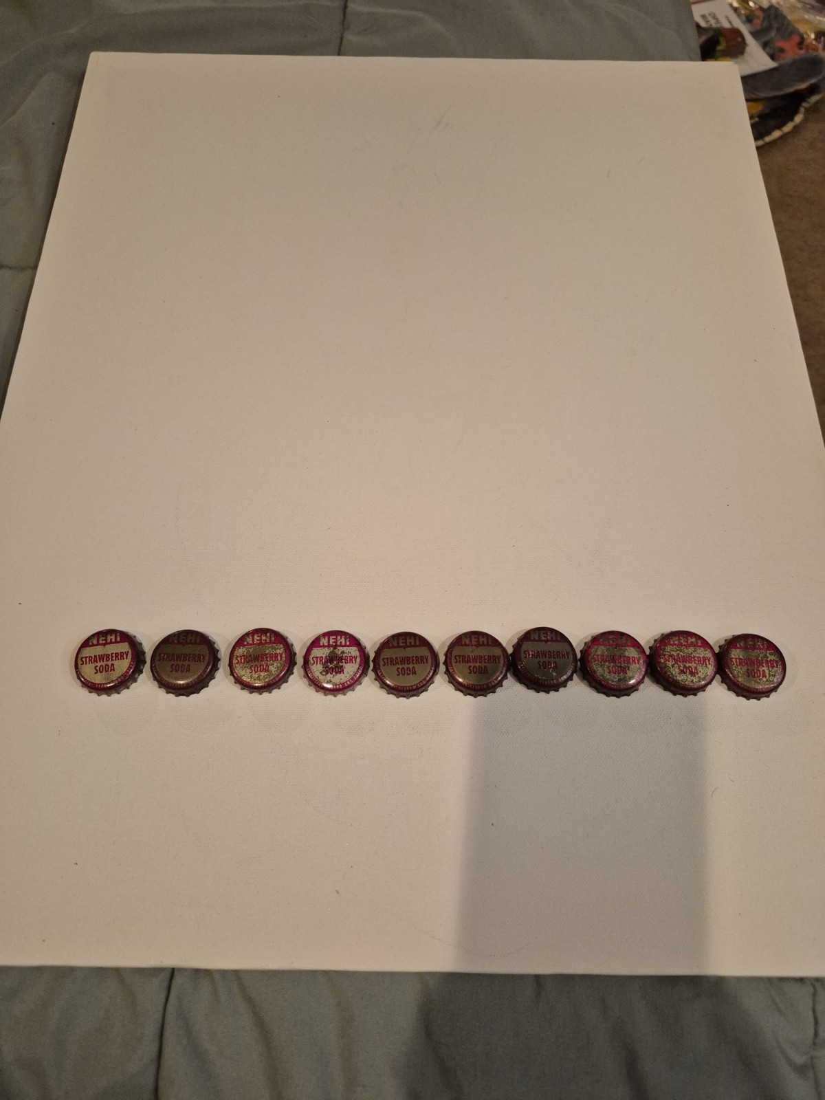 Nehi Strawberry Soda Cork Bottle Tops Lot Of 10 | eBay