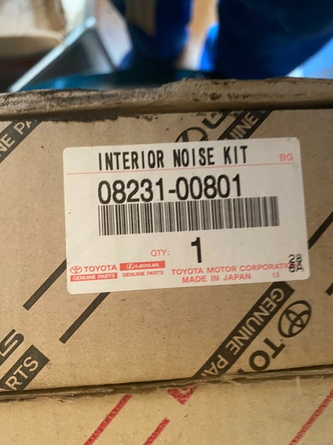 0823100801 Genuine Toyota Noise Kit 08231-00801 for sale online | eBay