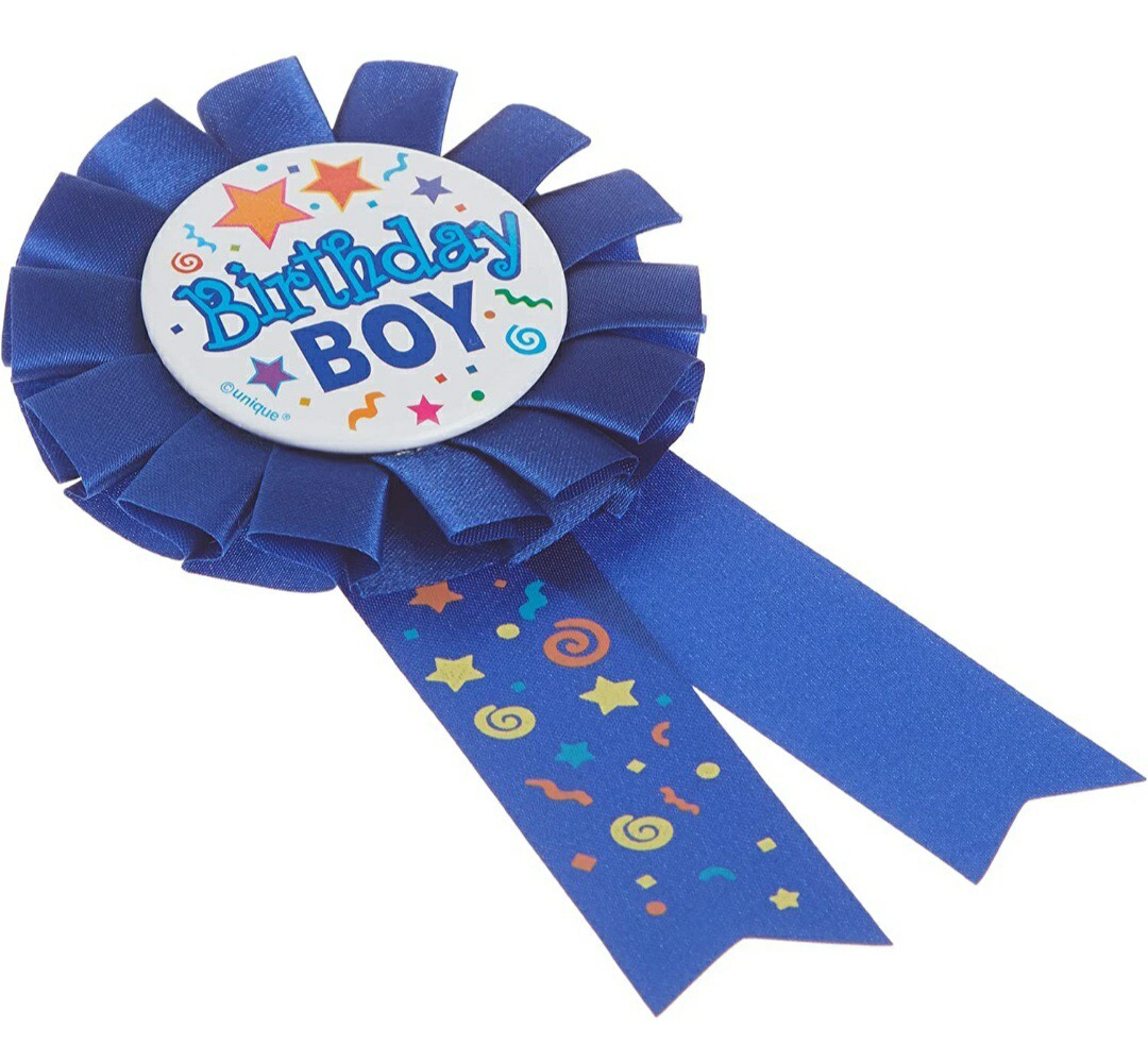 Birthday Boy Ribbon