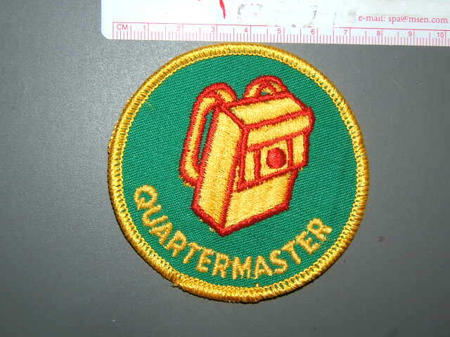 Boy Scout Troop Quartermaster Patch 4849N | eBay UK