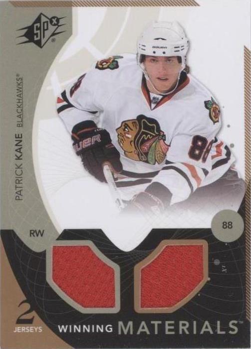 2010-11 SPx - Winning Materials Patrick Kane #WM-PK (MEM) for sale ...