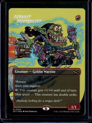 Burnout Bashtronaut - 340 - Foil - DFT - NM - MTG Magic the Gathering ...