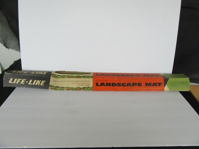 Vintage Life-Like HO Train Landscape Mat (48" x 33") | eBay