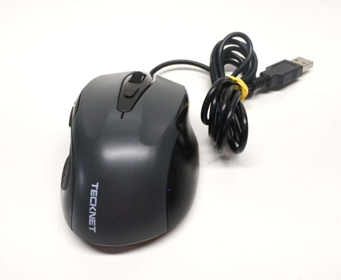 TECKNET USB Wired Mouse MGR429 with Side Buttons SKU UM013 - Works ...