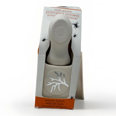 Martha Stewart Oak Leaf Punch Autumn Leaves Twig Branch Punch Fall ...