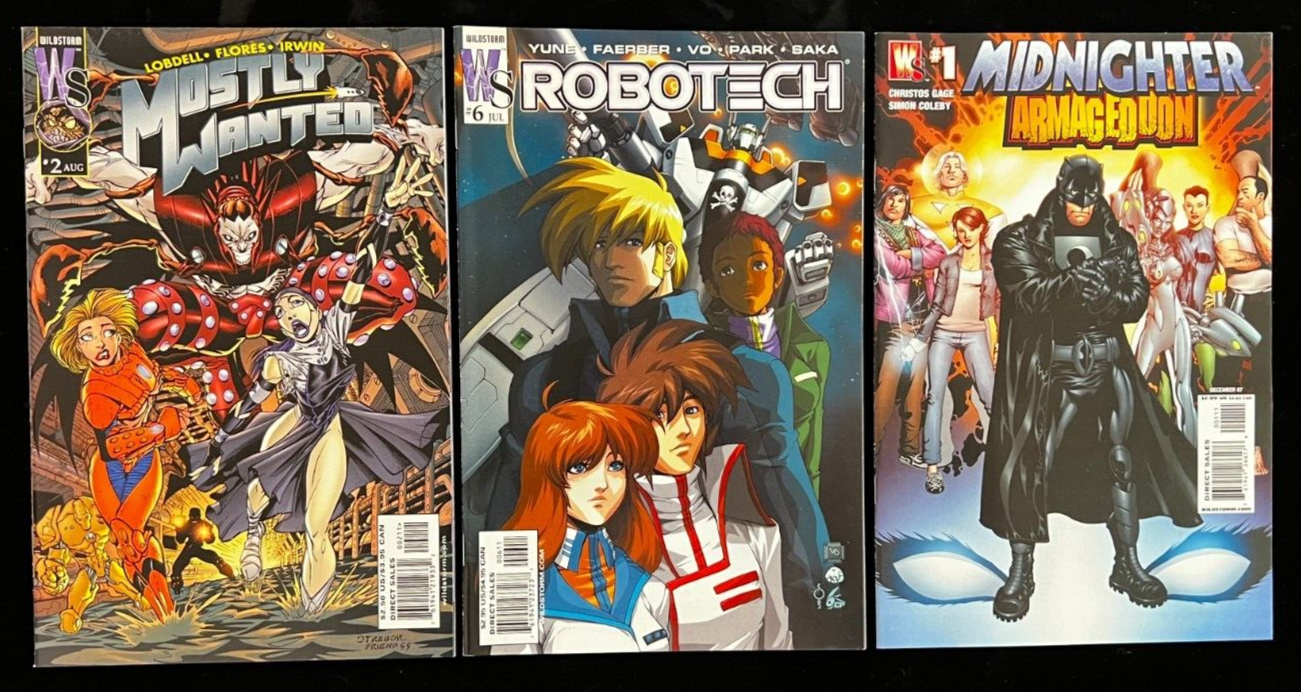 WildStorm Lot of 10 Comics (Star Trek, Robotech & More) - RC367 | eBay