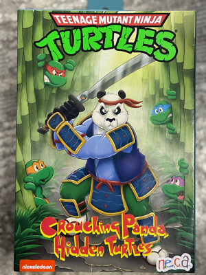 NECA Teenage Mutant Ninja Turtles Crouching Panda, Hidden Turtle Action ...