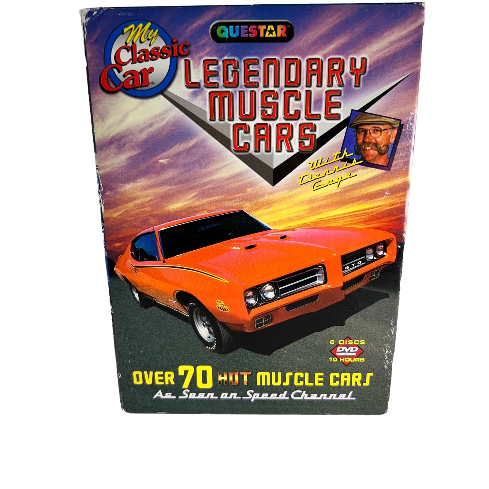 Questar Legendary Muscle Cars Dennis Gage Jay Leno 6 Disk DVD Set 2005 ...