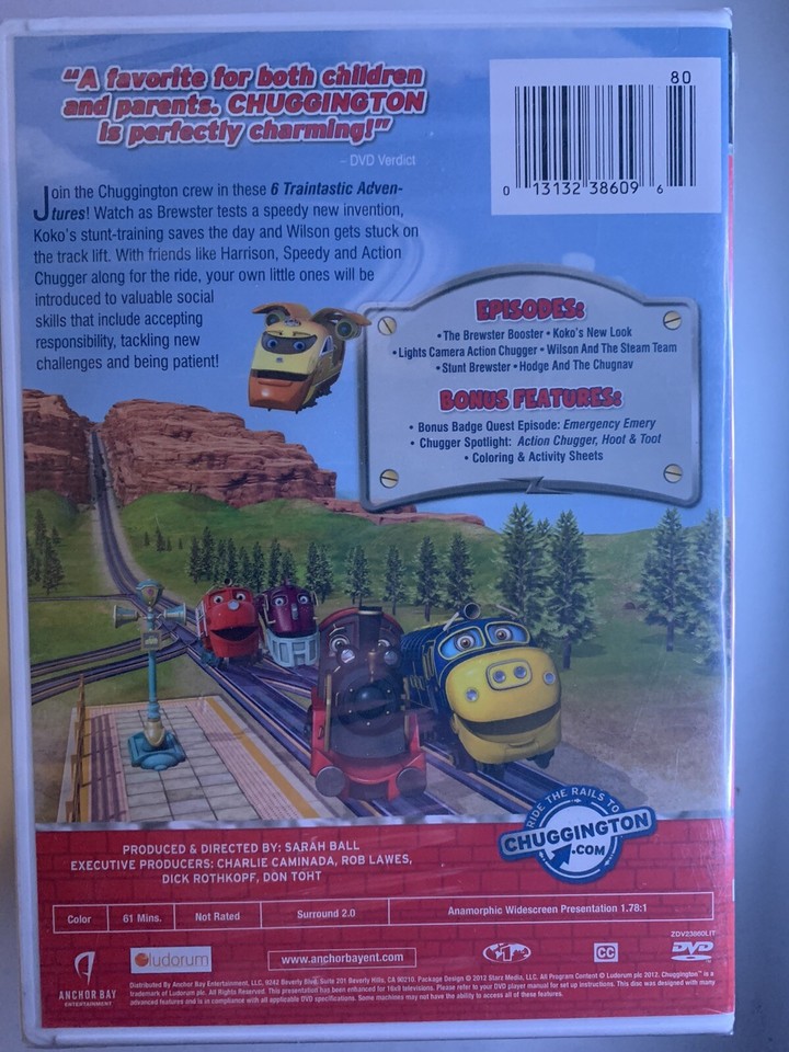 CHUGGINGTON: TRAINTASTIC ADVENTURES NEW DVD FACTORY SEALED NEW ...