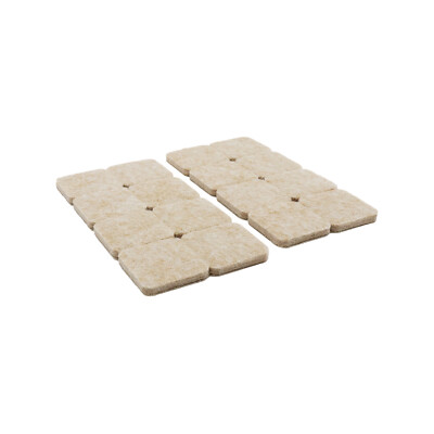 Surface Gard 25 x 25mm Beige Square Adhesive Felt Pads - 16 Pack | eBay ...