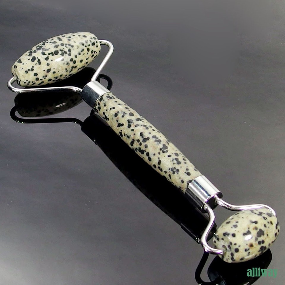 Natural Gemstone Roller Face Facial Body Beauty Anti-Aging SPA Massage ...
