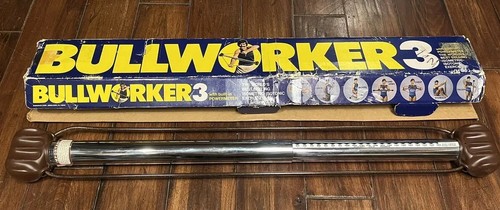 Vintage BULLWORKER 3 Isometric Isotonic Exercise Training Toning TESTED ...