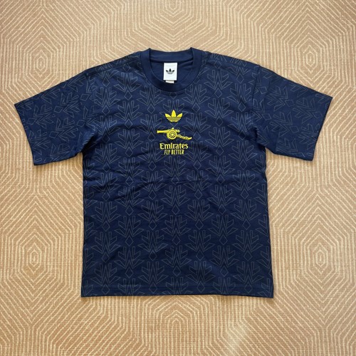 PLAYER ISSUE Arsenal S/M 25/26 Lifestyler T-Shirt 2025 Blue Originals ...