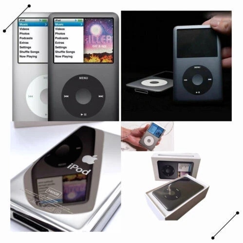 🔥🔥New Apple iPod Classic 7th 80GB 160GB 256GB 512GB 1TB Latest Model ...