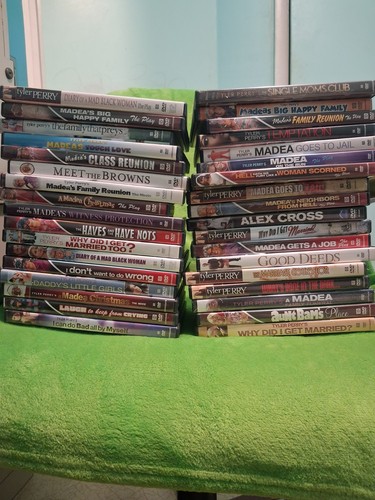 Lot of 35 Tyler Perry DVDs Play Collection, Madea Movies, & Collection ...