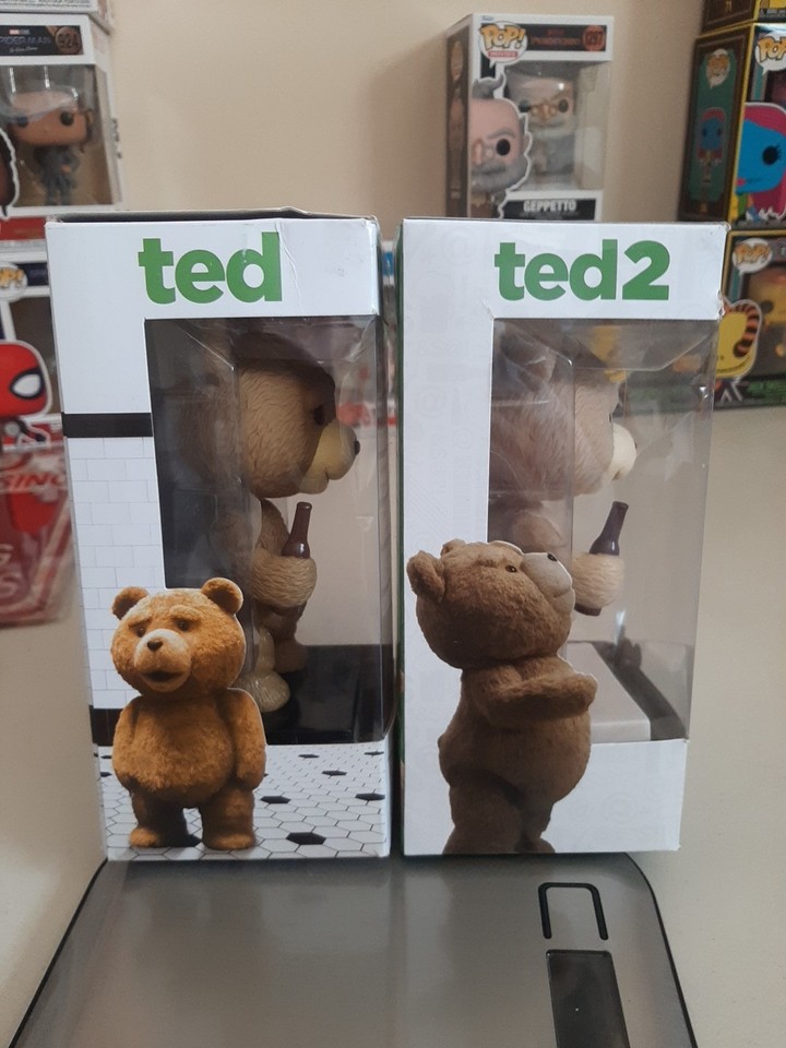 WACKY WOBBLER: TED & TED2 TALKING BOBBLEHEAD BUNDLE | eBay