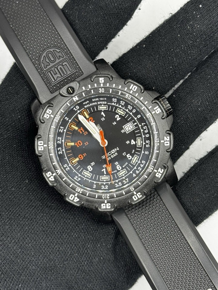 Luminox Recon 8820 Blackout Tactical Watch Swiss Made 200m | 46mm ...