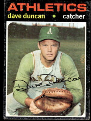1971 Topps Dave Duncan #178 Oakland Athletics Baseball Card | eBay