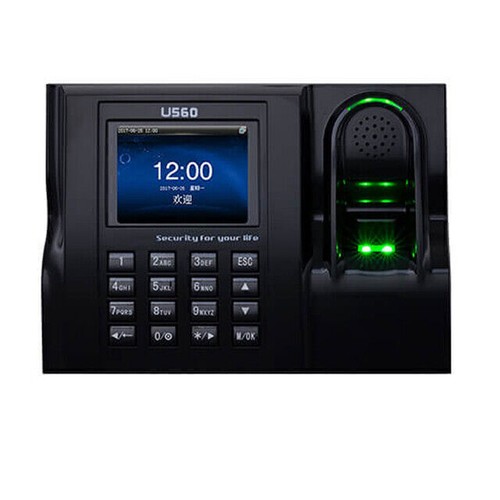 Zkteco ZK U560 Biometric Fingerprint Attendance Time Clock Attendance ...
