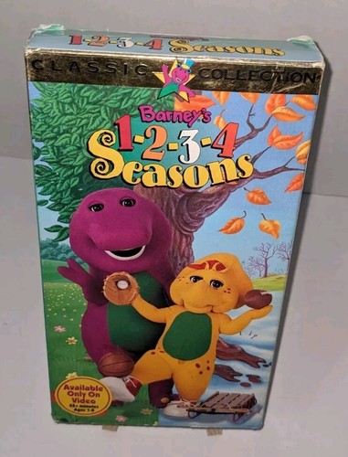 Barney's 1-2-3-4 Seasons (VHS) for sale online | eBay