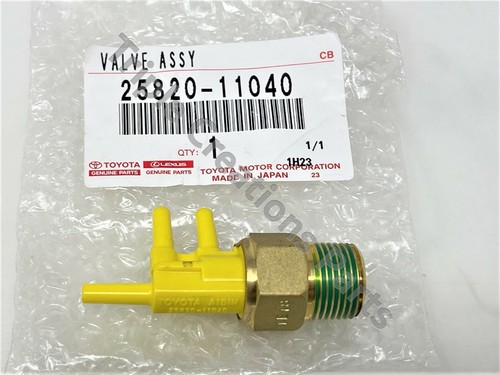 25820-11040 Genuine Toyota Valve Bimetal Vacuum Switching No.1 ...