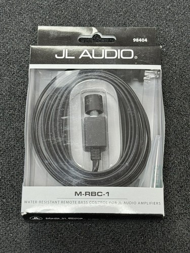 JL Audio M-RBC-1 Water-Resistant Remote Bass Control MX / JX Series ...