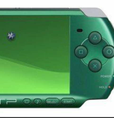 Sony PlayStation Portable PSP-3000 Spirited Green console Handheld ...