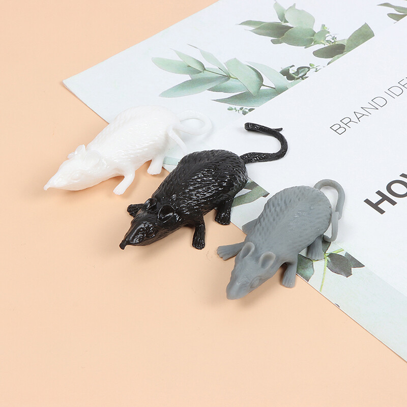 Novelty Gags & Practical Joke Toys Funny Laugh Rubber Rat Stretchy ...