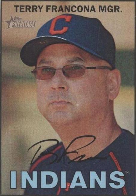 2016 Topps Heritage - Terry Francona #264 for sale online | eBay