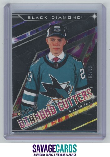 2024-25 UD Black Diamond Cutters Rookie Will Smith /99 #RDC-WS San Jose ...