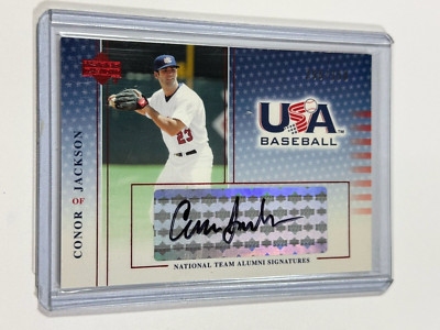 Conor Jackson 2005 UD USA Baseball Alumni Signatures RC Auto /350 | eBay