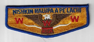 OA Lodge Nishin Halupa A Pe Lachi Pre-fdl cb Flap BLUE Bdr | eBay