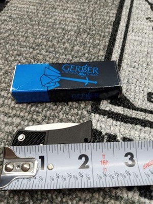 Gerber Micro LST 200 Vintage Rare NOS Knife USA Black 6095 | eBay