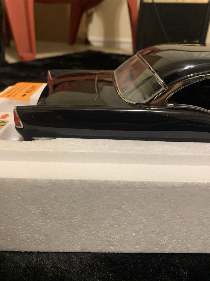 Danbury Mint 1:16 1955 Chevy Bel Air Pro Street Diecast Model Car Black ...