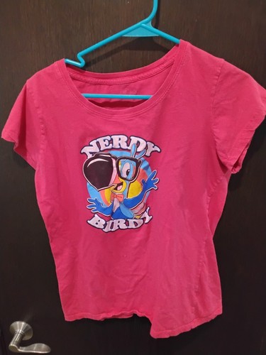 Nerdy Birdy Froot Loops Graphic Tee Xxl Pink Quarter Sleeve | eBay