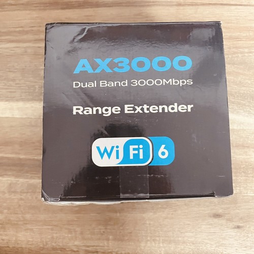 AX3000 WiFi 6 Range Extender Booster Gigabit Ethernet Dual Band 2.4/ 5. ...