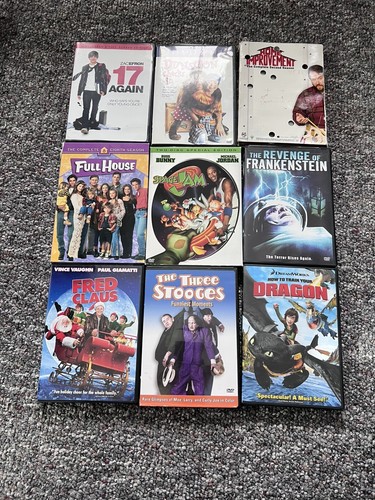 Lot Of 9 Mixed DVDs | eBay
