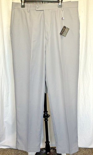 Alan Flusser Sorbtek Flat Front Elegant Comfortable Designer Golf Pants ...