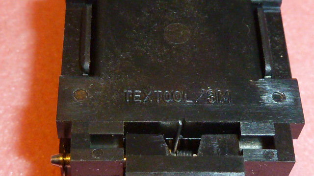 NEW TEXTOOL 3M 1PC 240-5084-00-1102 CONN PLCC Socket SKT 40POS LCC-40 ...