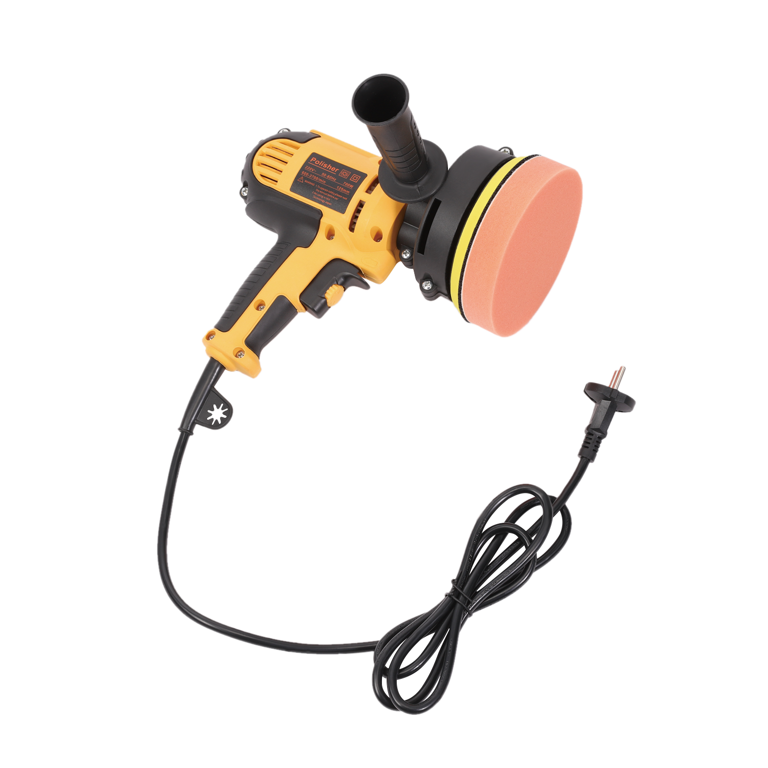 Profi Auto Poliermaschine Polierer Poliergerät Schleifmaschine 125mm ...