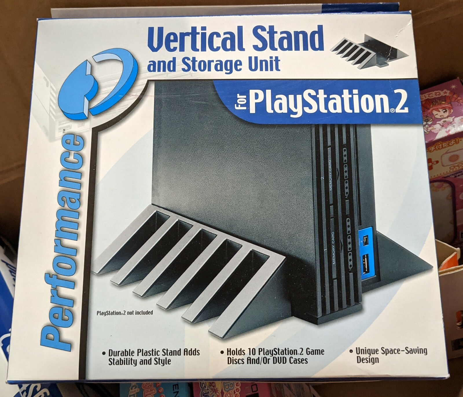 Playstation 2 Vertical Stand (2000) Brand New Factory Boxed PS2 Stand ...
