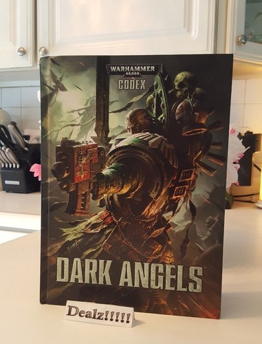 Warhammer 40K 7th Edition Codex: Dark Angels (2012) Hardcover W/ Quick ...