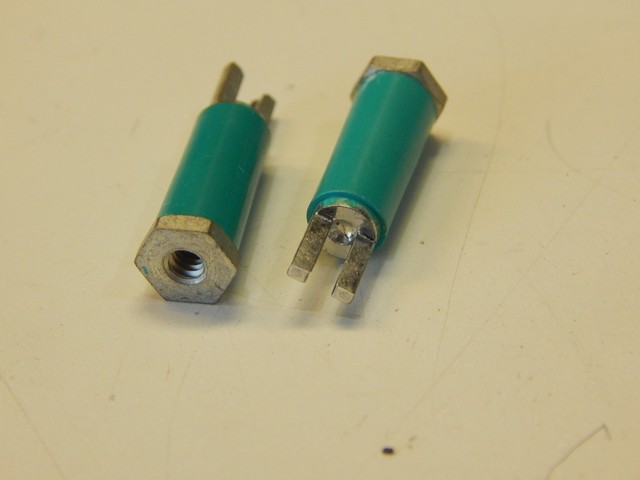 LITTON 750-55-5 INSULATED BIFORK TERMINAL BLOCK - YOU GET 2 CONNECTORS ...