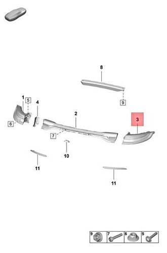 Genuine PORSCHE Panamera 971 Rear Light Right 971945096AE | eBay