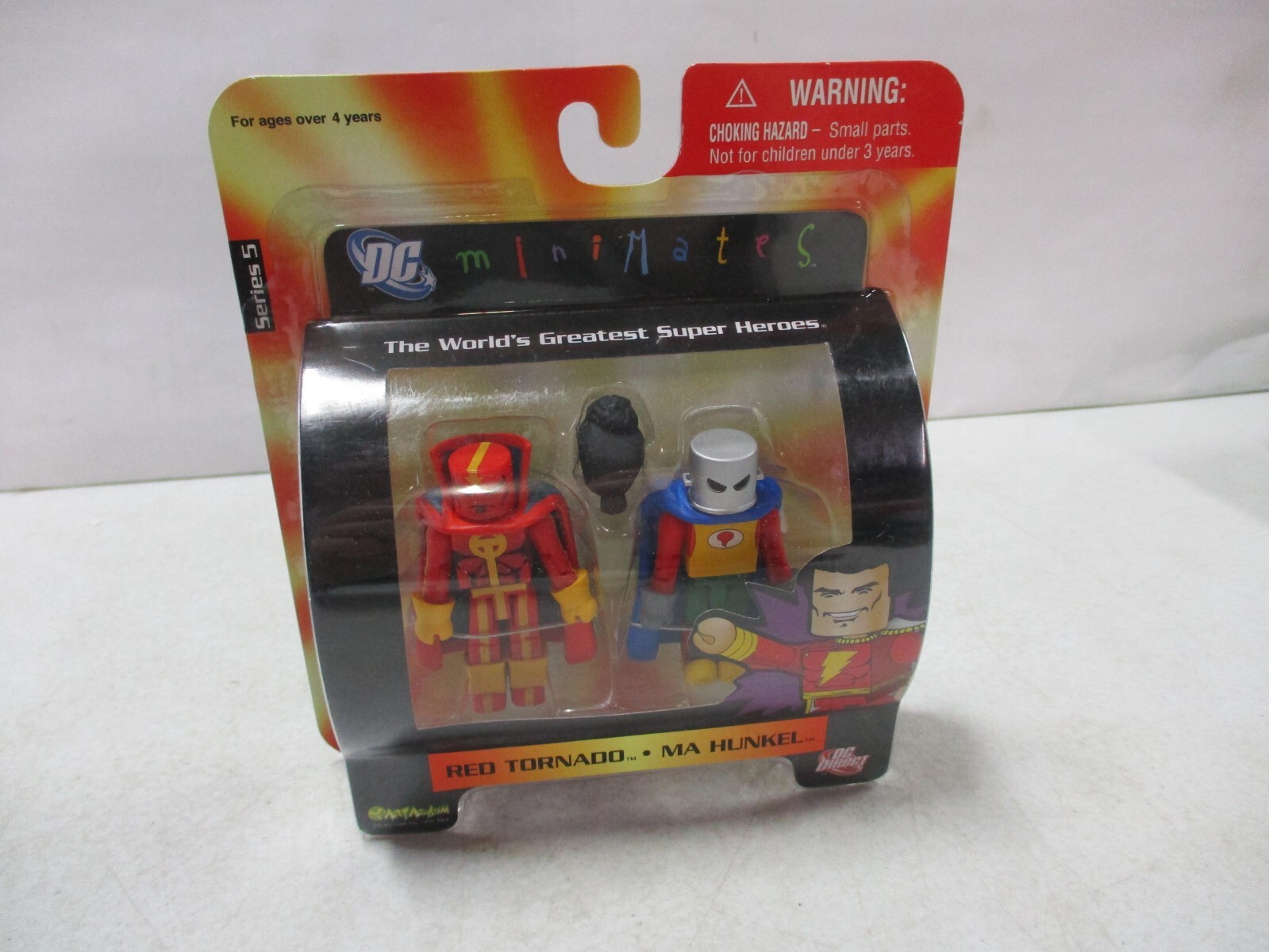DC Direct Universe Minimates 5 Red Tornado & MA Hunkel Mini Figure 2pk ...