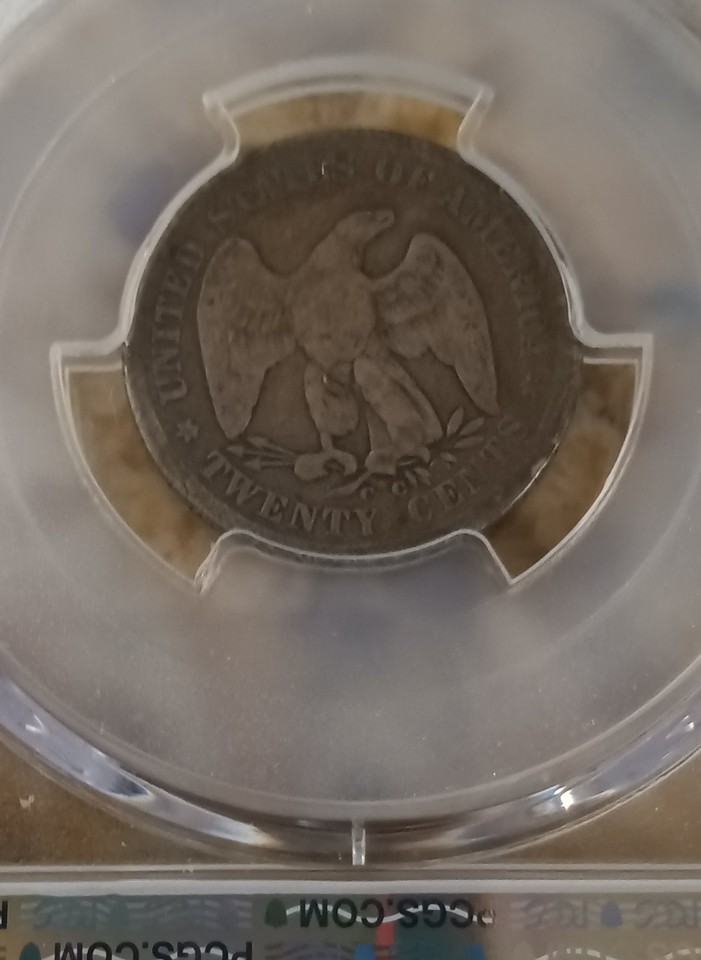 1875-CC Twenty Cent piece, Frontier collectible, PCGS Good, G-06 | eBay