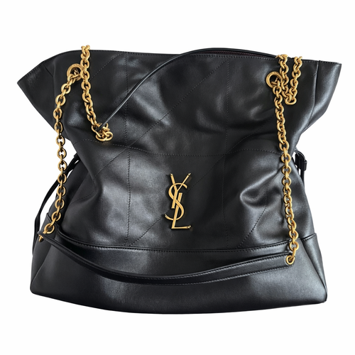 YSL Saint Laurent Jamie Shopping Medium leather tote bag black New | eBay