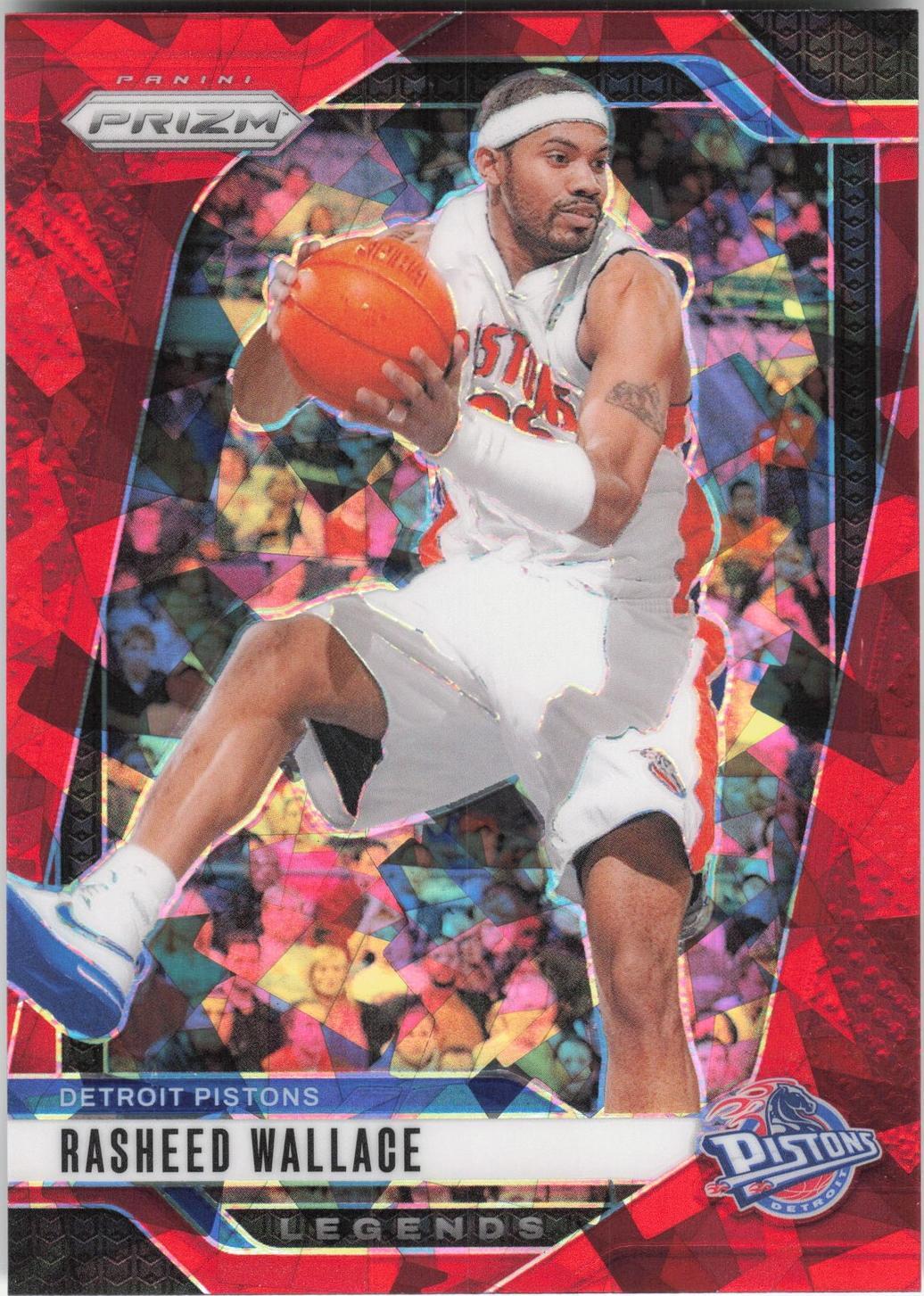 2024-25 Panini Prizm - Legends Rasheed Wallace #293 Red Ice Prizm for sale online | eBay