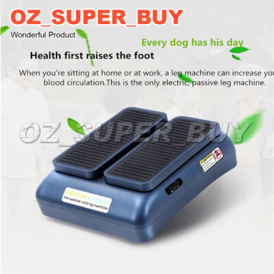 Healthy Legs Seated Walking Machine Leg Trainer Exerciser Massager ...