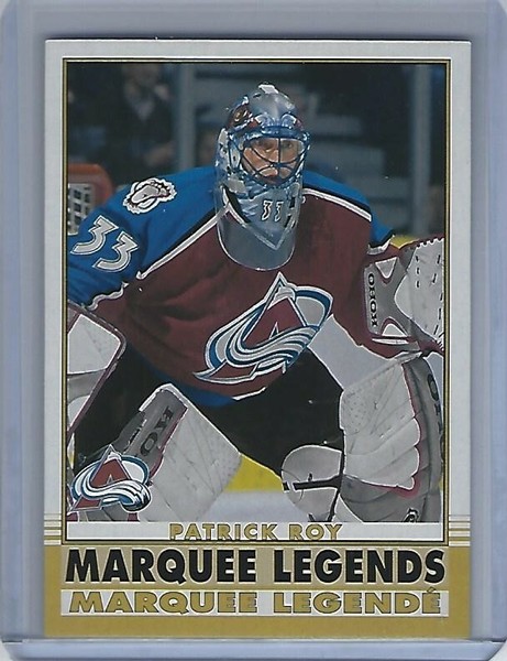 2020-21 O-Pee-Chee - Marquee Legends Red Border #531 Patrick Roy for ...